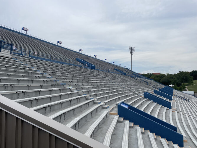 See inside David Booth Kansas Memorial Stadium ahead of its reopening ...